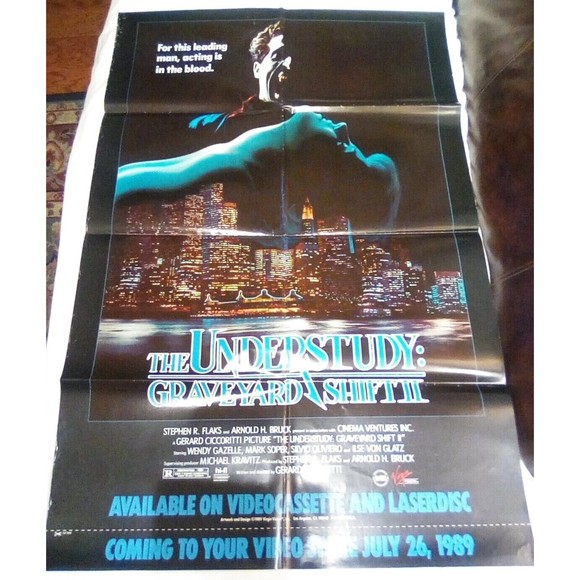 Art | The Understudy Graveyard Shift 2 Original 1989 Movie Poster ...